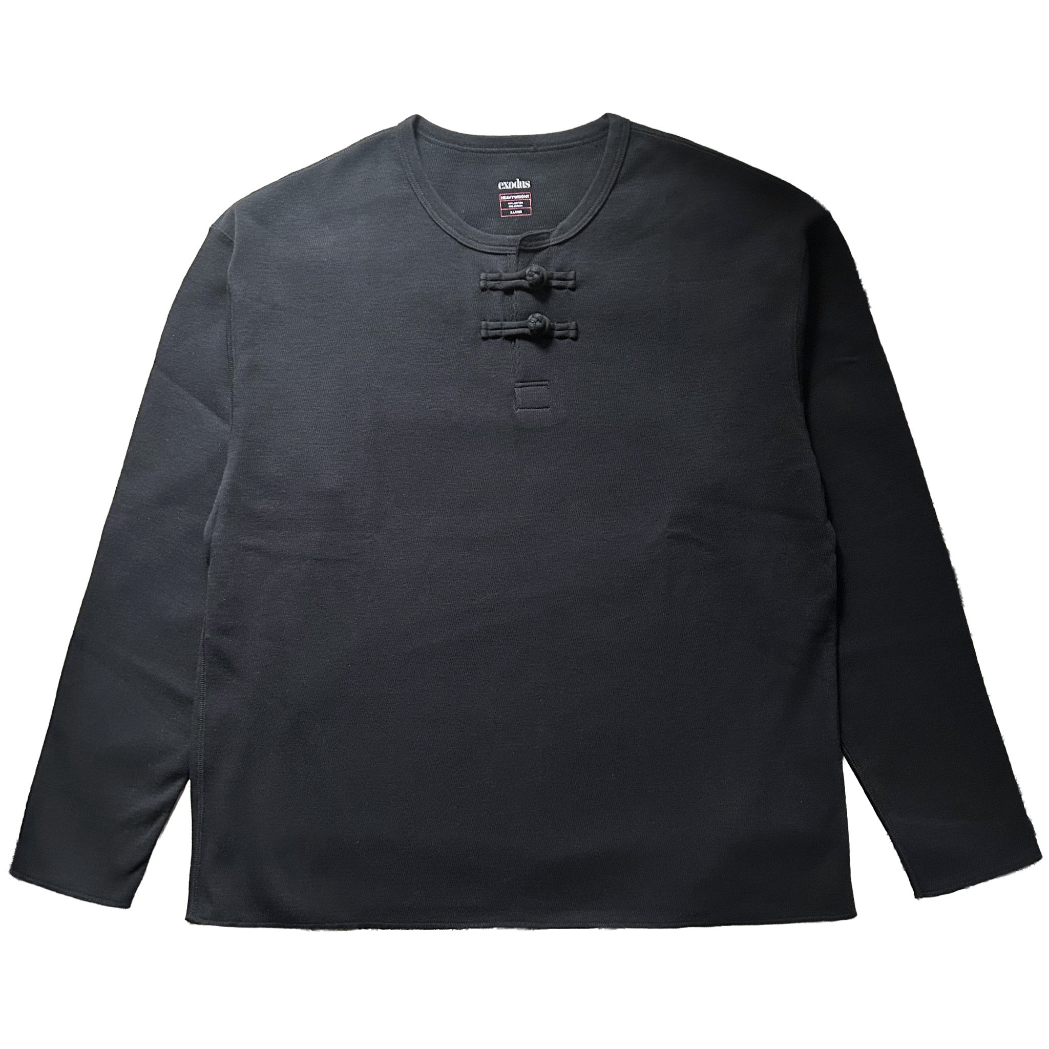 HONEYCOMB ORIENTAL L/S HENRY NECK – exodus brand